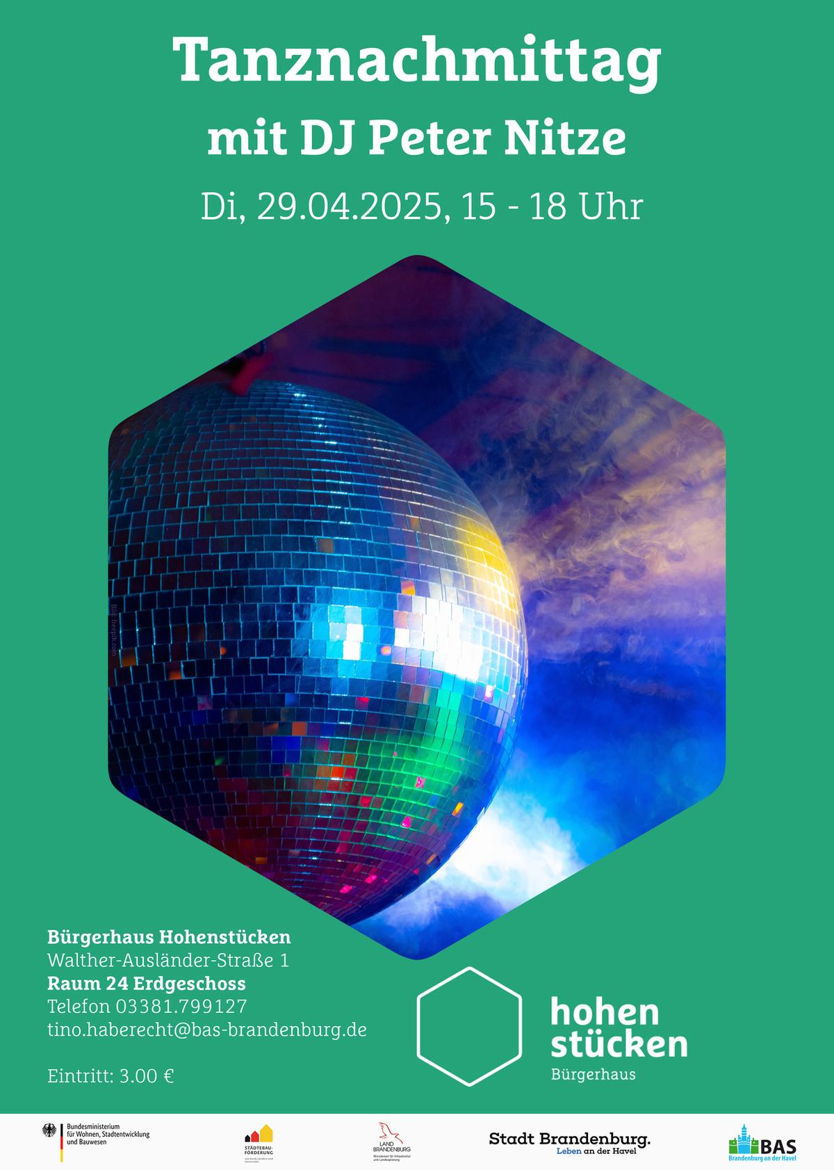 Tanznachmittag in Hohenstücken - Stadt Brandenburg an der Havel